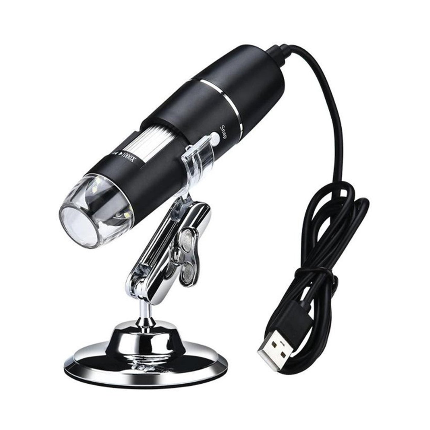 3 in 1 Digital Microscope - 1600X Magnification, Wireless, Compatible ...