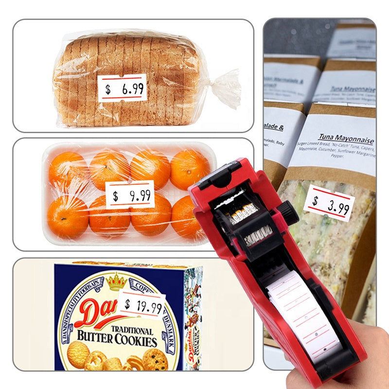 Handheld Price Label Gun - Efficient Tagging Tool for Supermarkets, St ...
